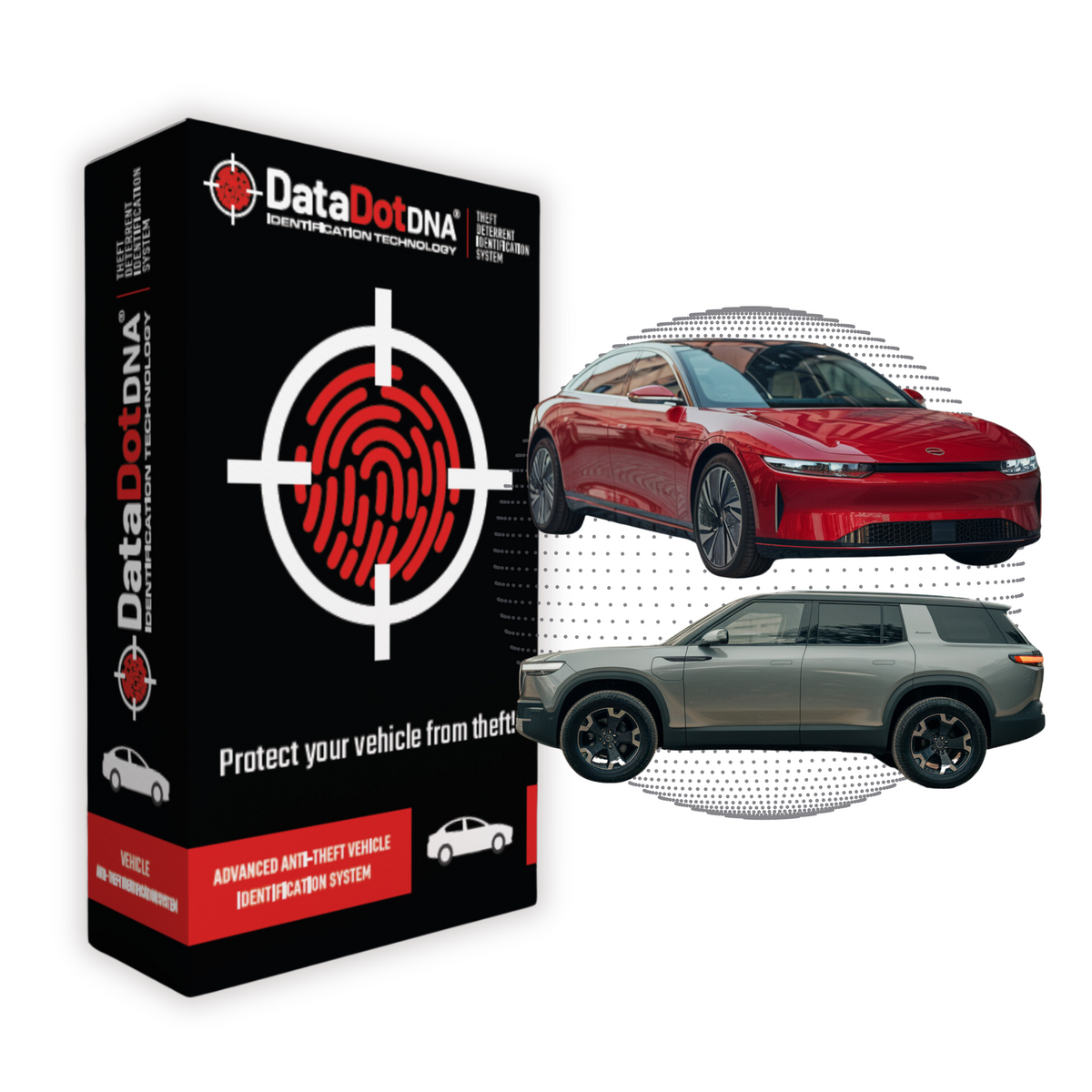 DATADOTDNA® VEHICLE - THEFT DETERENT IDENTIFICATION SYSTEM – PropertyVAULT