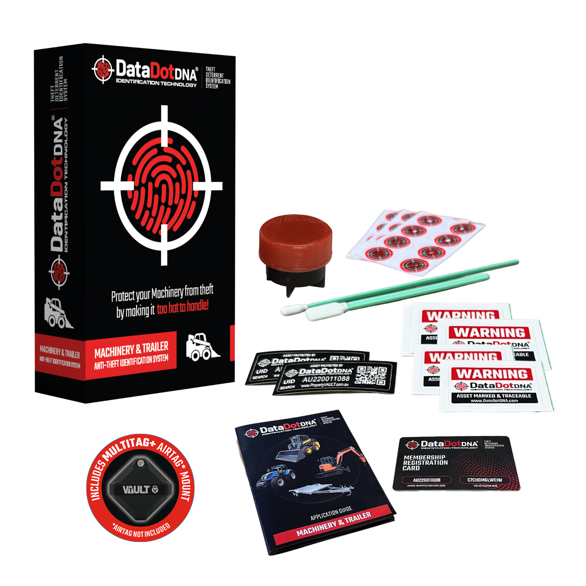 DATADOTDNA® MACHINERY- THEFT DETERENT IDENTIFICATION SYSTEM (MACHINE ...